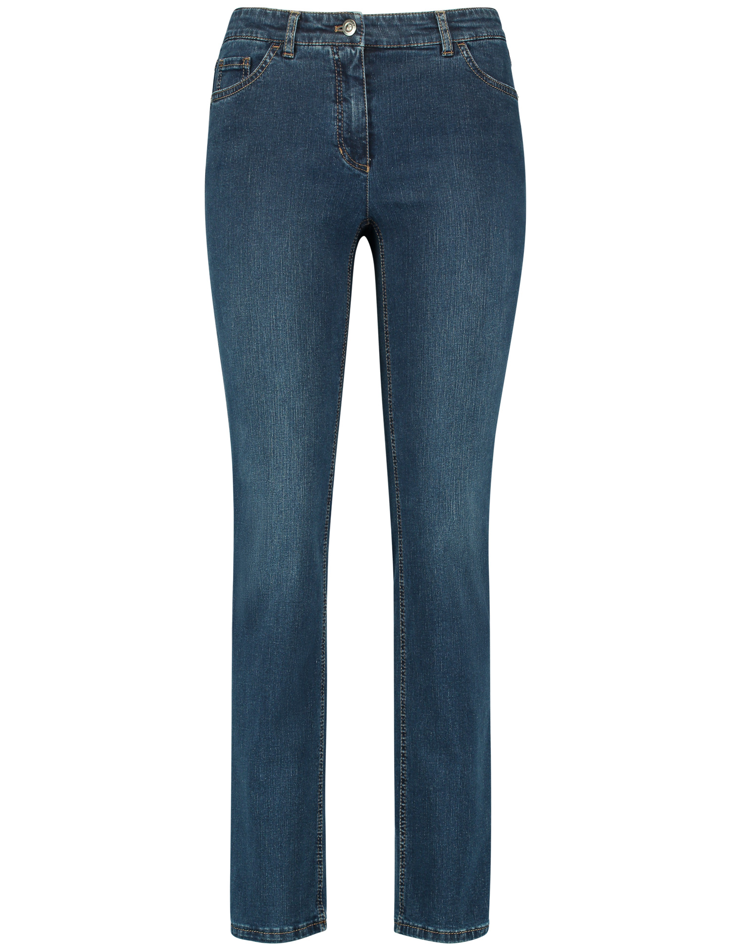 HOSE JEANS LANG | dark blue denim mit use | 38R | 4058425993663